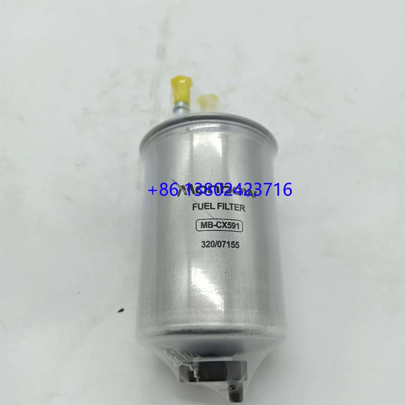 12 PCS Excavator Diesel Engine Fuel Filter 320 07155 320/07155 ...