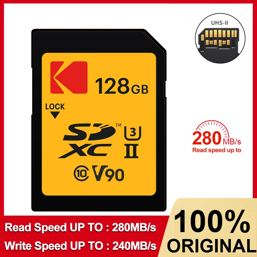 Kodak-Original-Memory-SD-Card-32GB-SDHC-64GB-128GB-256GB-512GB-SDXC ...
