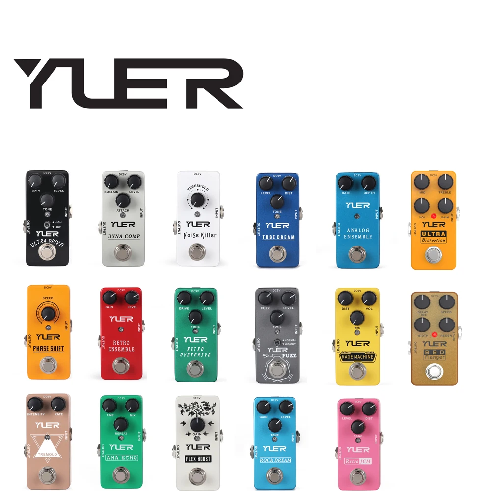 YUER-Guitar-Pedal-Classic-Rock-TUBE-Dream-Vintage-Chorus-Vibrato-Analog ...