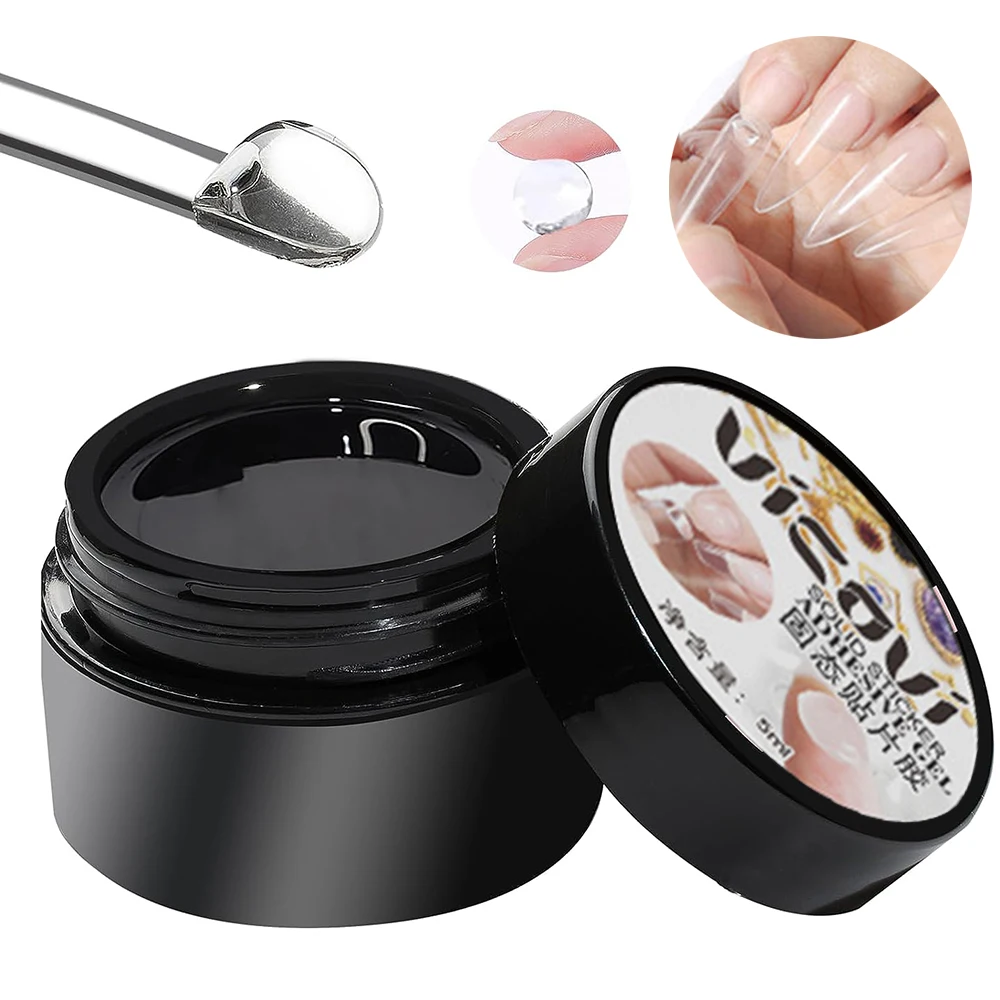 Pegamento-de-Gel-s-lido-para-u-as-acr-lico-transparente-puntas-falsas ...