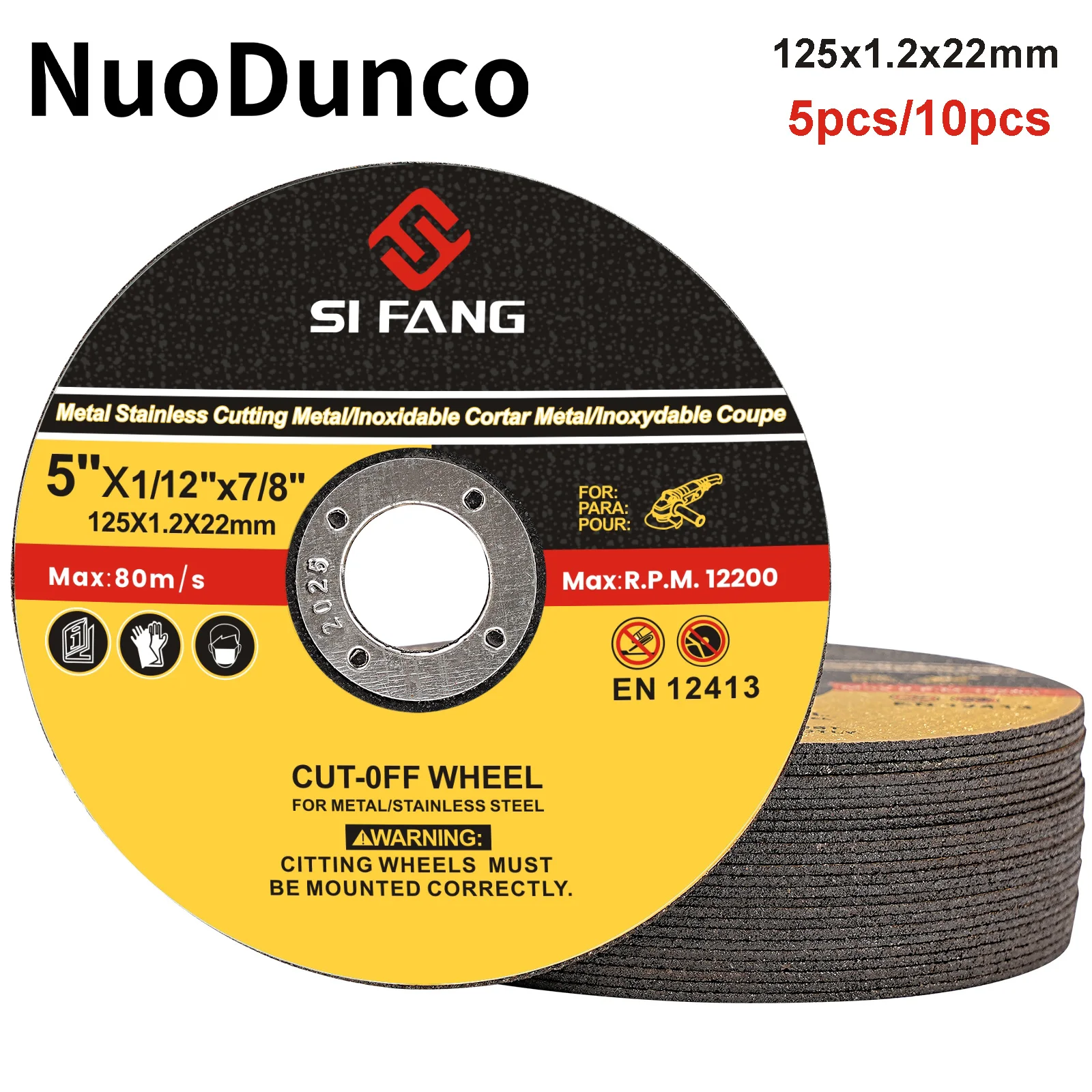 10-5pcs-125mm-Cut-Off-Wheel-Circular-Resin-Saw-Blade-Angle-Grinder ...