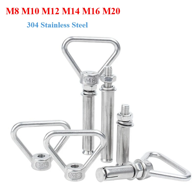 1pcs M8 M10 M12 M14 M16 M20 304 Stainless Steel Triangle Expansion ...