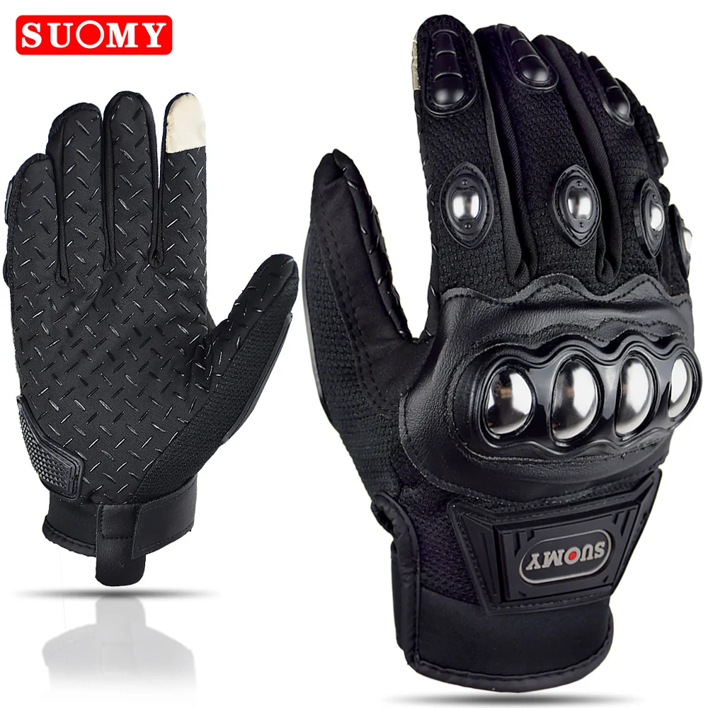 Suomy-Summer-Full-Finger-Motorcycle-Gloves-Non-slip-Wear-resistant ...