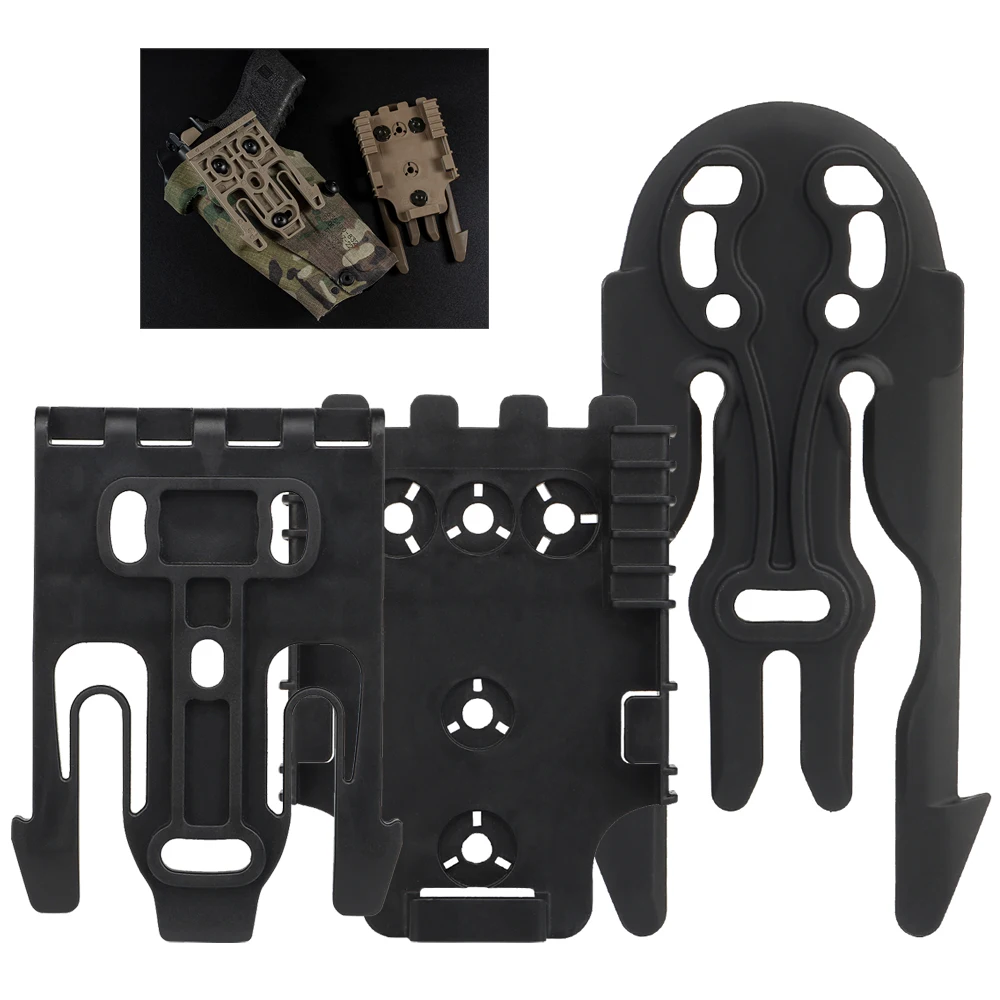 Molle-Kydex-Holster-Mount-Adapter-Locking-Fork-Molle-System-Quick ...