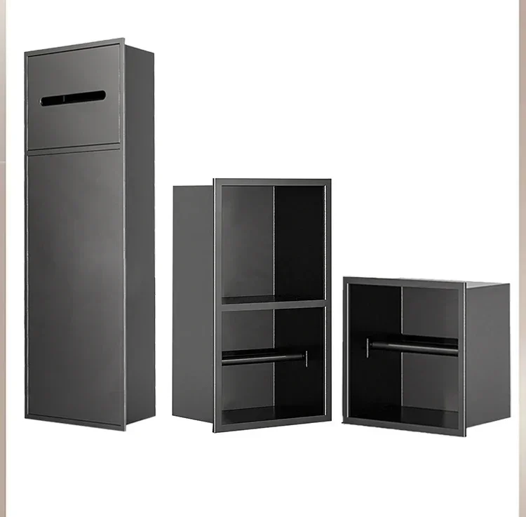 Stainless-Steel-Aluminum-Alloy-Built-in-Tissue-Box-Niche-Paper ...