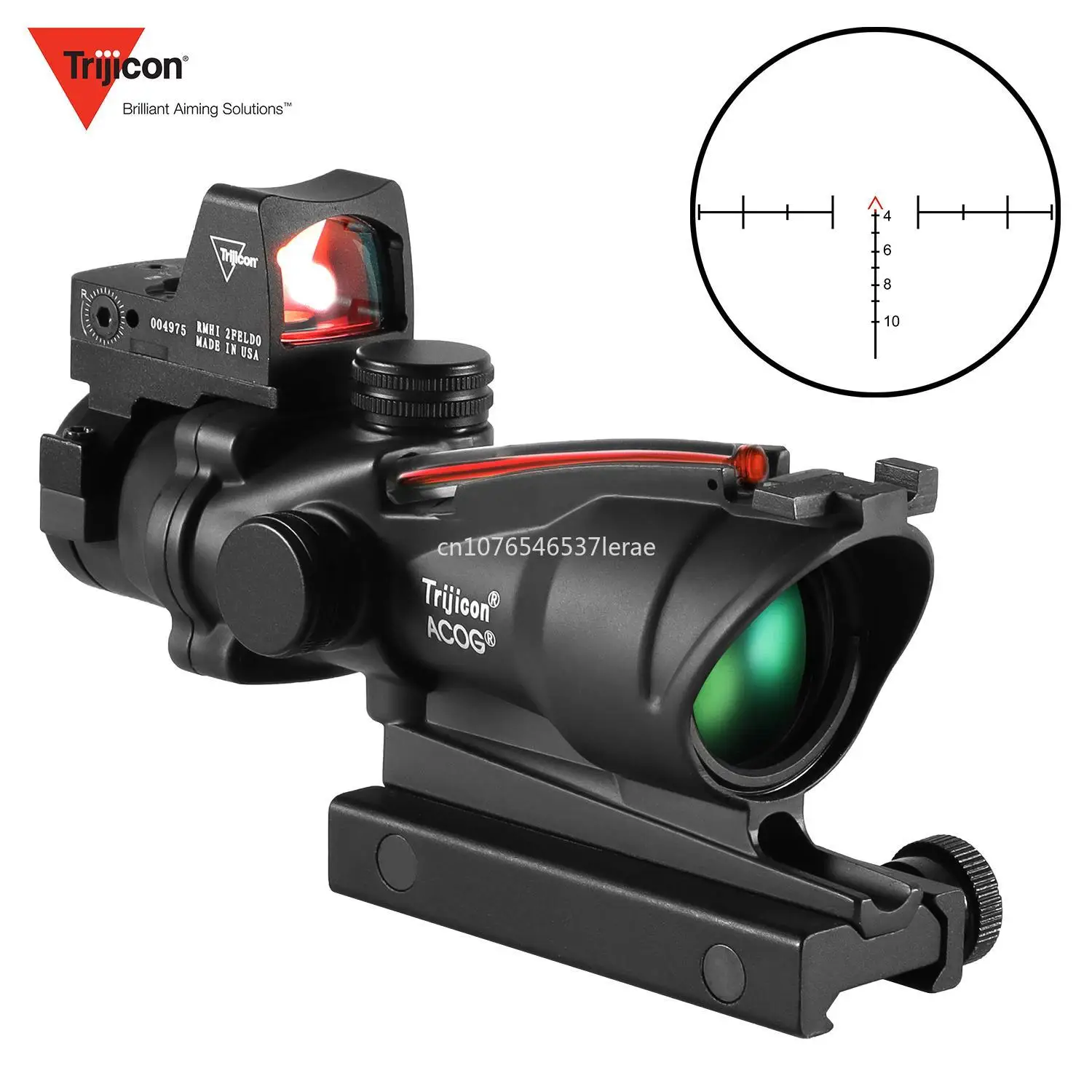 Trijicon-mira-telesc-pica-para-Rifle-visor-con-ret-cula-grabada-de ...