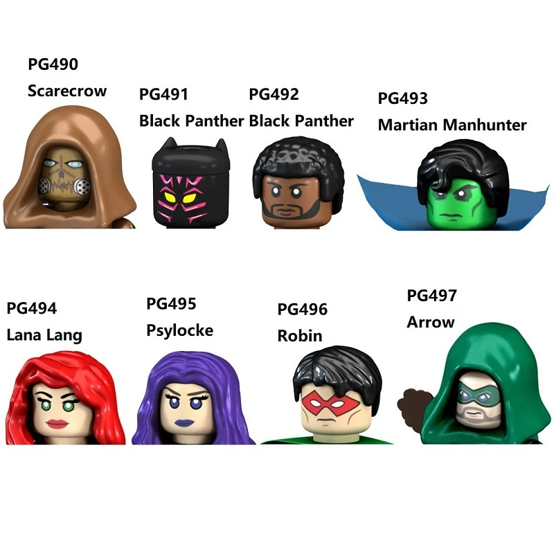 Lego Martian Manhunter Decals