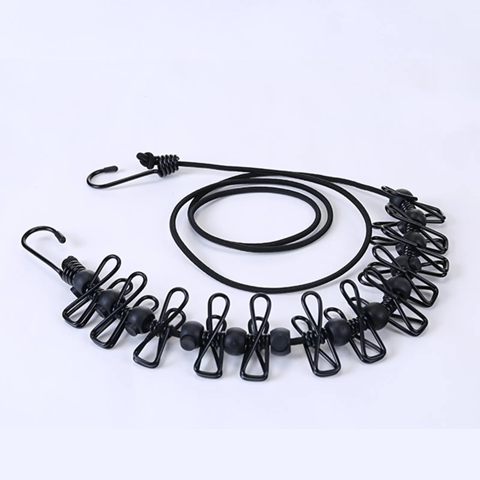 Portable Clothes Drying Rack Rope Retractable Travel Windproof ...