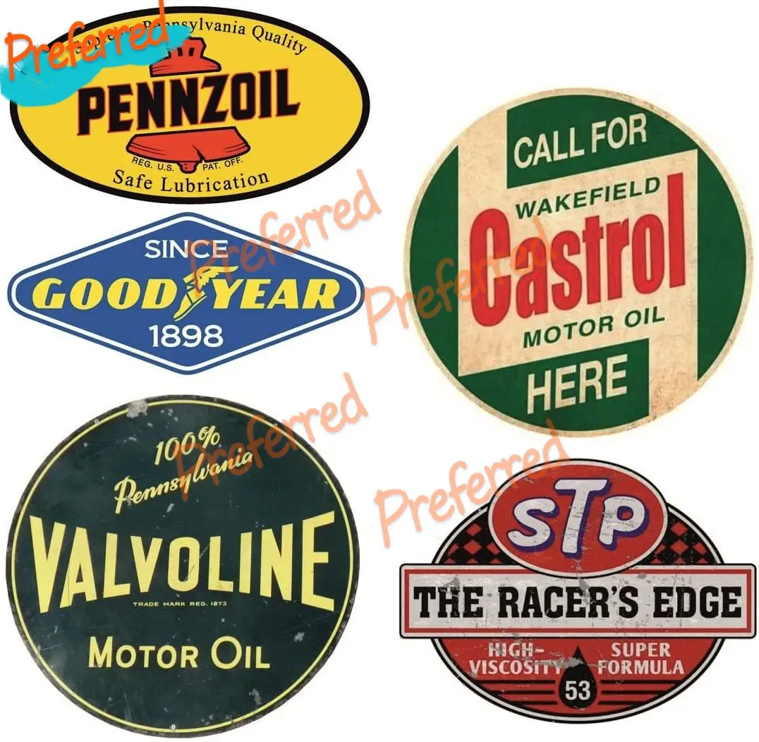 Old Oil Company Logos