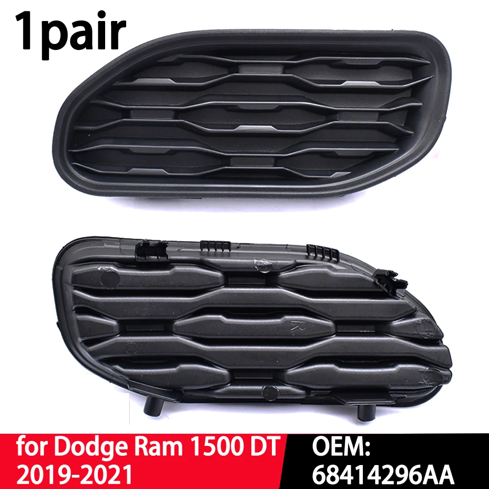 1 par para Dodge Ram 1500 DT 2019-2021 Kit de bisel de parachoques ...
