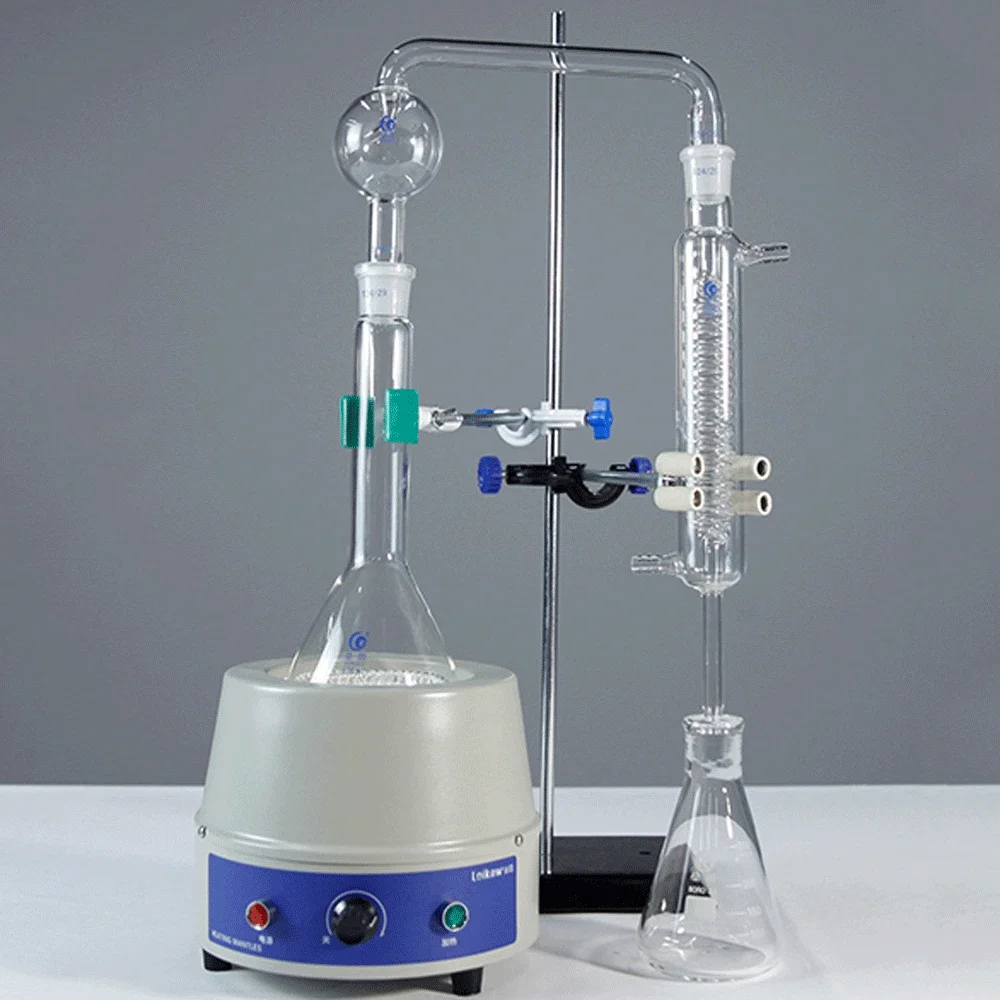 Am-nia-Nitrog-nio-Destila-o-Kit-Vidraria-Labrotary-Experimento-Qu-mico ...