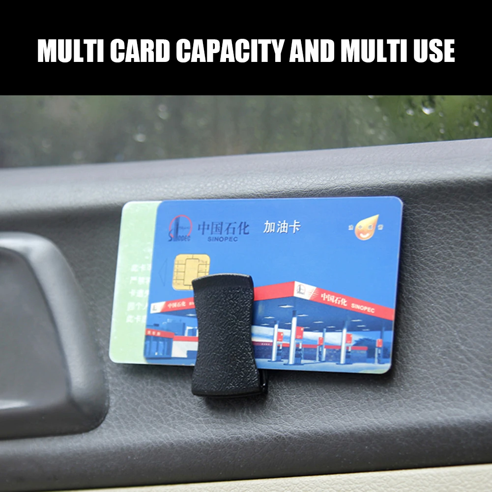 Ticket-Pen-Card-Clips-Components-2x-Car-Glasses-Ticket-Pen-Card-Holder ...