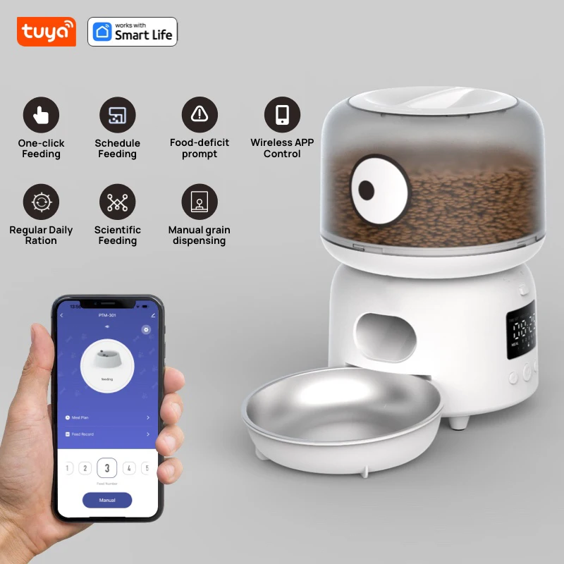 Tuya-comederos-autom-ticos-para-mascotas-alimentador-con-WiFi-2-4G-3L ...