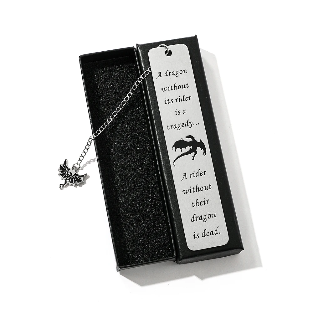 Gothic Style Four-Winged Dragon Cloud Sun Bookmark Gift Set Suitable As ...