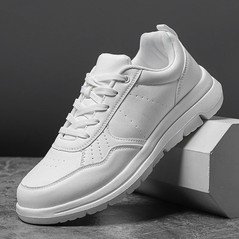 Men-Sport-Shoes-White-Sneakers-Trend-Running-White-Shoes-Italian ...