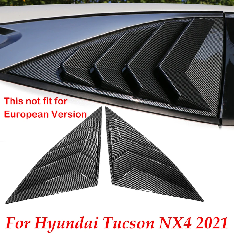 For-Hyundai-Tucson-NX4-2021-Car-Rear-Window-Side-Vent-Shutter-Louver ...