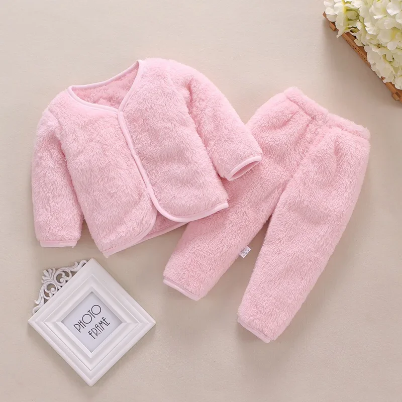 2Pcs-Set-Newborn-Baby-Clothing-Flannle-Girls-Set-Spring-Autumn-Suit-for ...