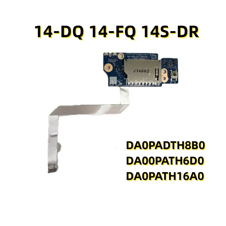 Original-For-HP-14-DQ-14-FQ-14S-DR-Switch-Power-Button-SD-Card-Reader ...