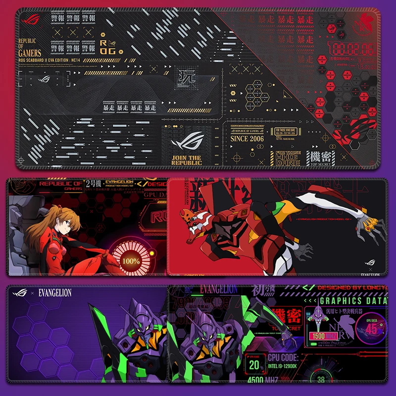 EVA-Anime-Periphery-Neon-Genesis-Evangelion-Keyboard-Pad-Asuka-Table ...