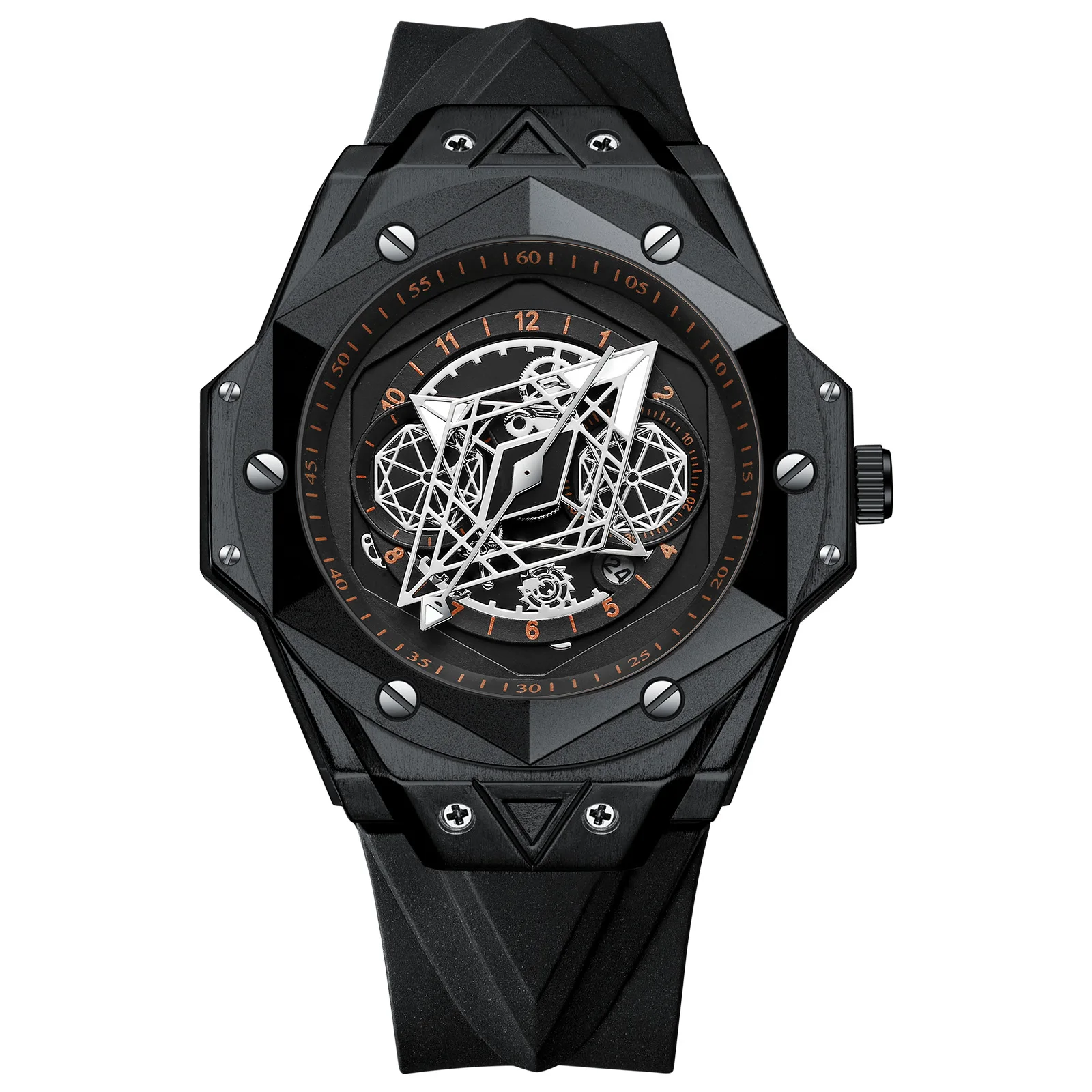 BINBOND-Reloj-de-pulsera-de-cuarzo-para-hombre-cron-grafo-con-caja-de ...