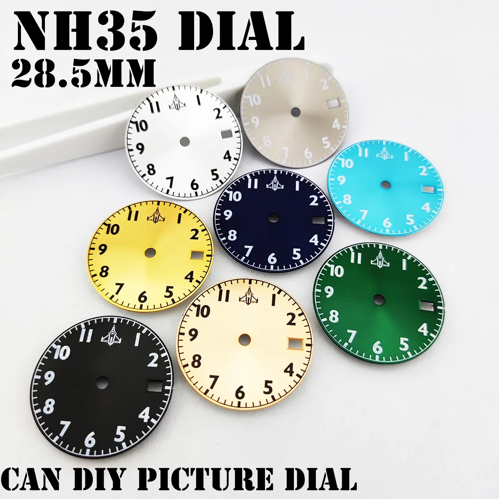 28-5mm-Man-s-watch-dial-NH35-dial-DIY-logo-custom-creative-Pilot-dial ...