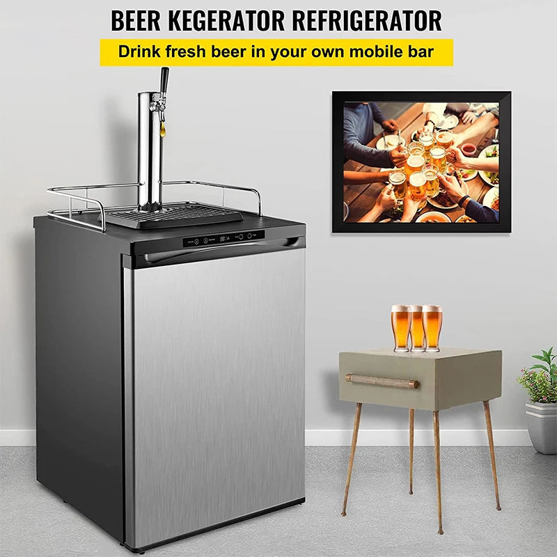 Double-head-craft-beer-machine-Air-cooled-draft-beer-machine-Commercial ...