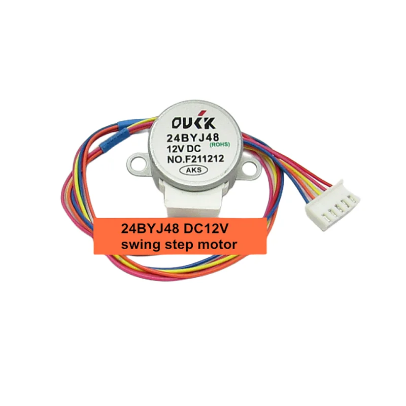 24BYJ48 12V Air-conditining Swing Stepper Motor 12V Synchronous Sweep ...