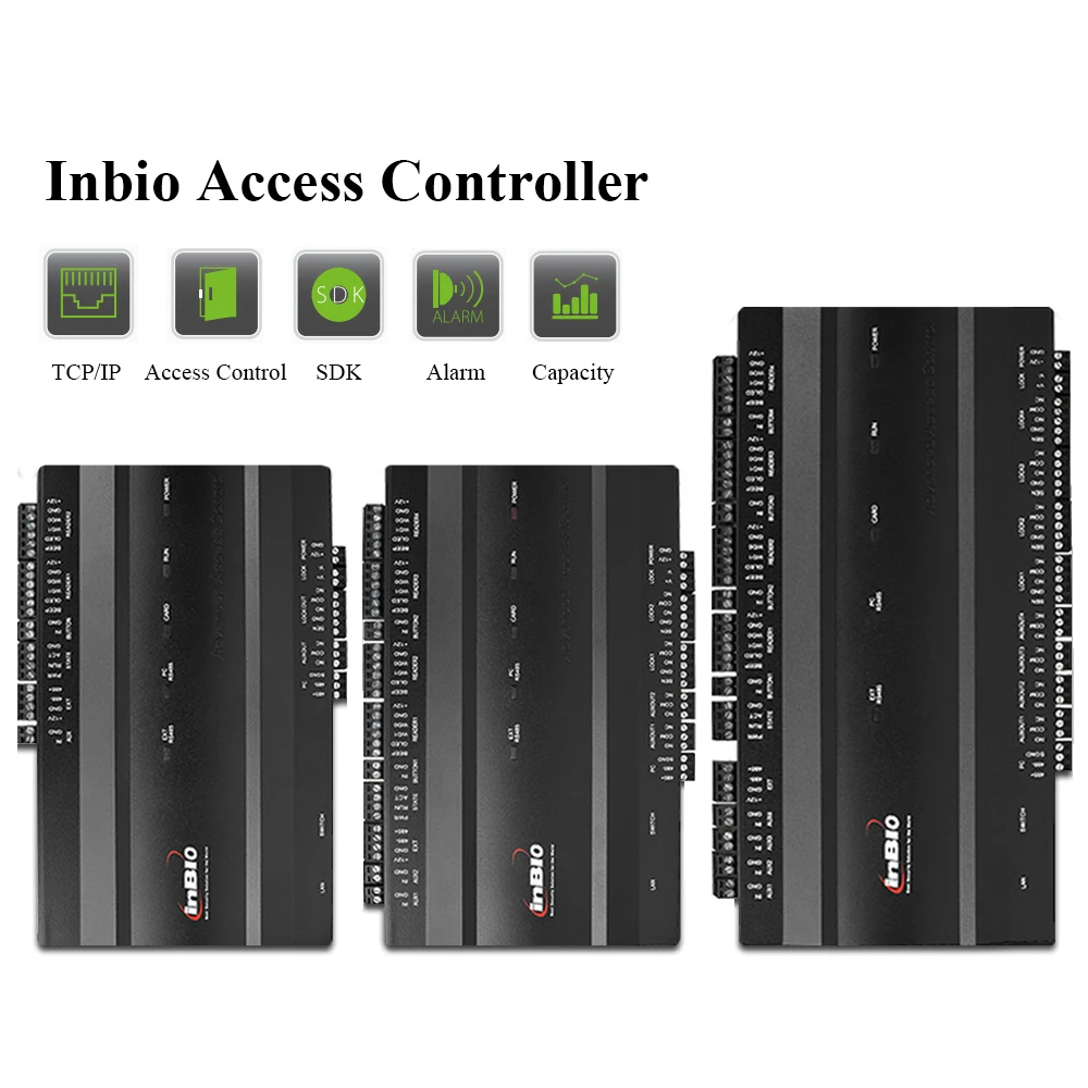Inbio160/260/460 Door Fingerprint And Card Access Control Panel Board ...