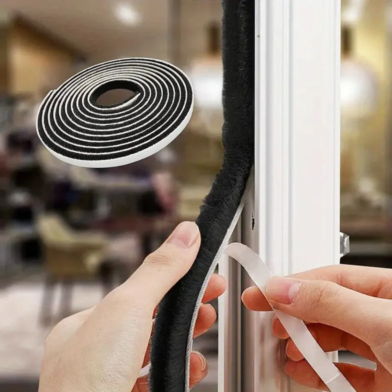 10M-Brush-Strip-Self-Adhesive-Door-Window-Weather-Stripping-Sliding ...