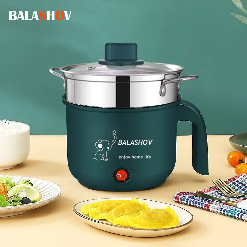 Mini-Electric-Rice-Cooker-Non-stick-Cooking-Machine-1-8L-Single-Double ...