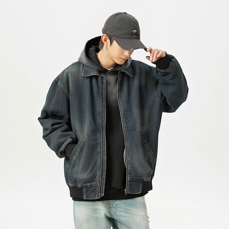 Denim-Jackets-for-Men-Vintage-Washed-Lapel-Jacket-Coats-Autumn-Fashion ...