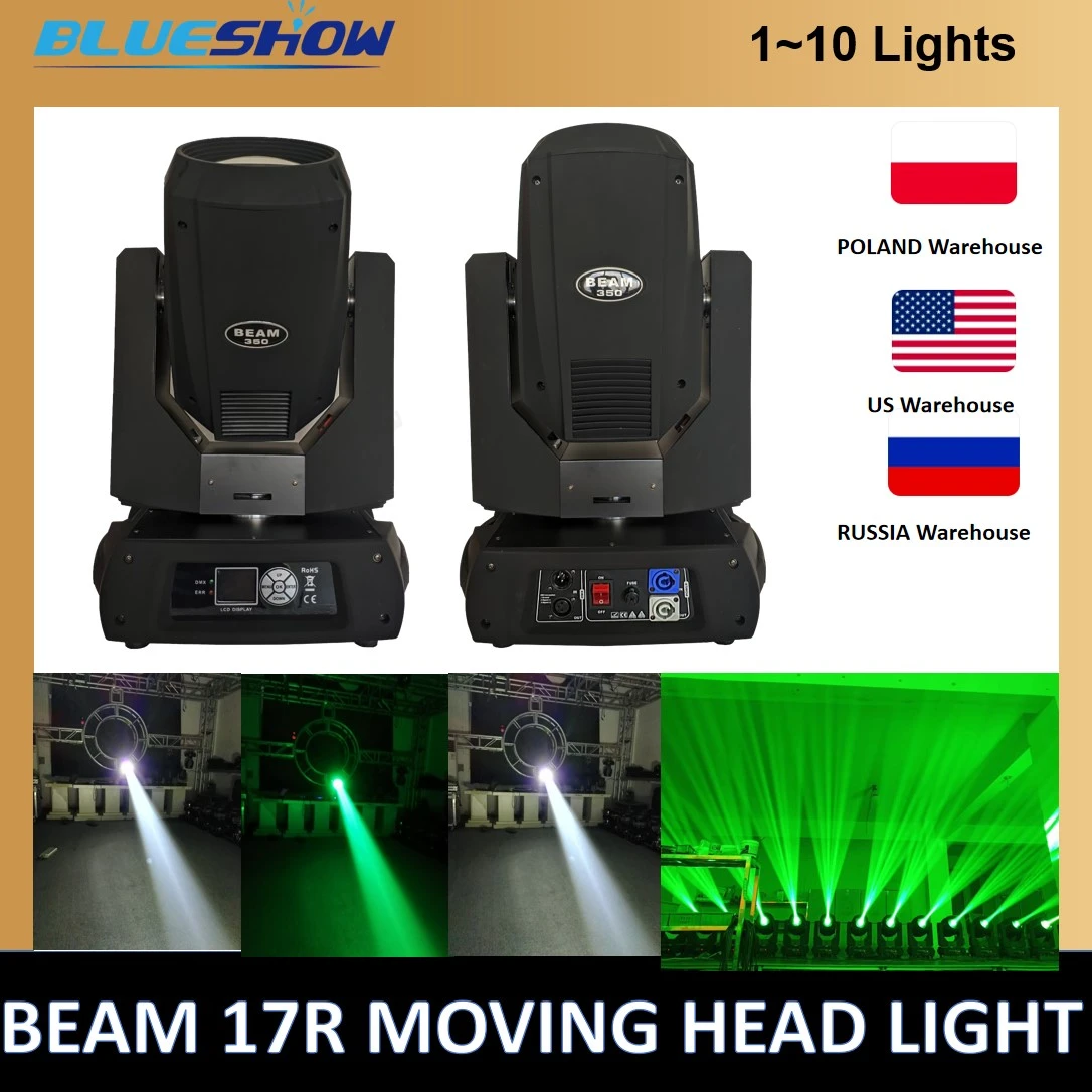 17r Beam Light Stage Lyre Beam 350W 17r Moving Head Light with Flight ...