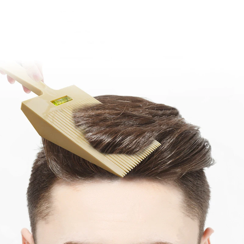 Flat-Head-Retro-Oil-Comb-Salon-Hair-Tools-Push-cut-Horizontal-Long-Wide ...