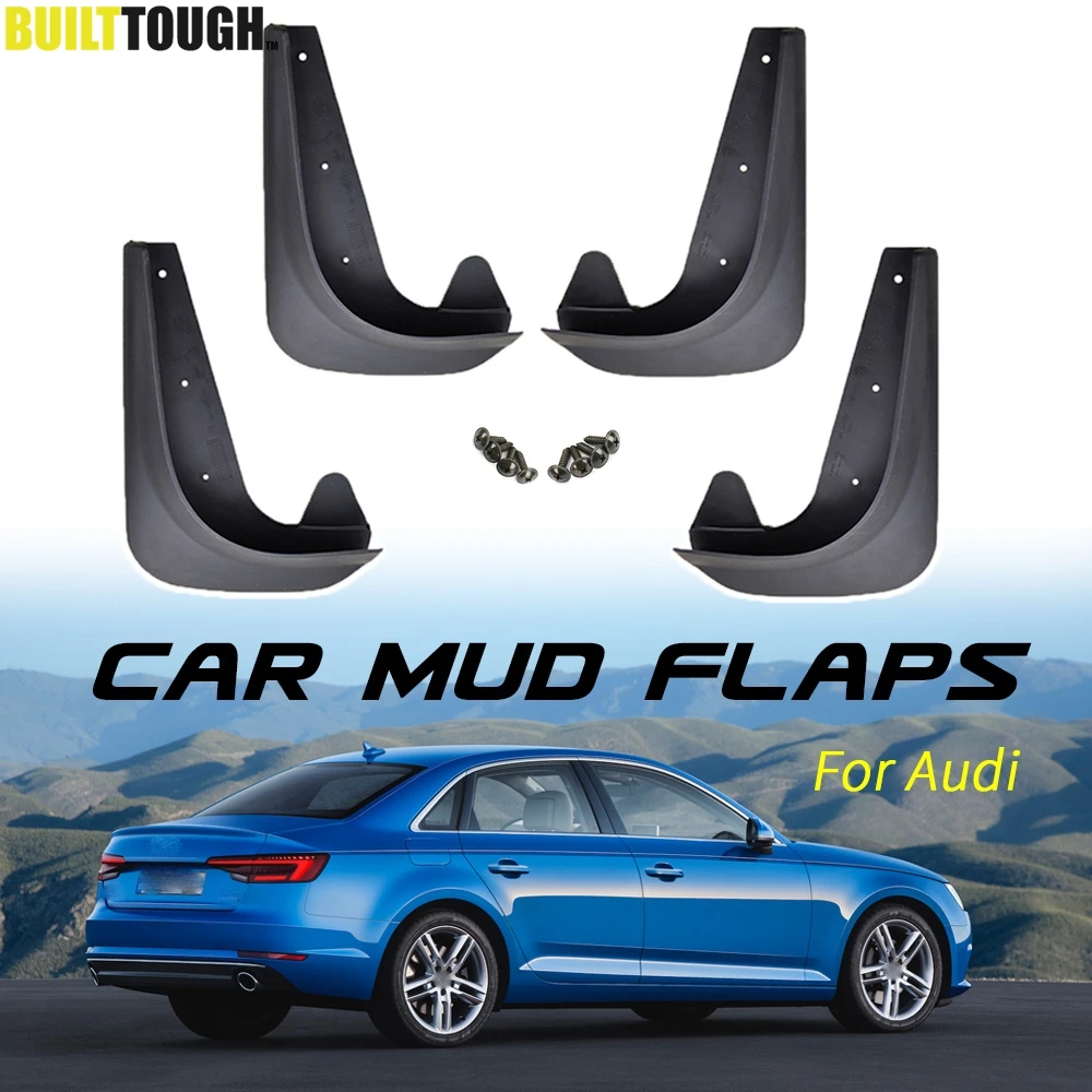 Set Mudflaps Mud Flaps Splash Guards Mudguards For Audi A1 8X GB A2 8Z ...