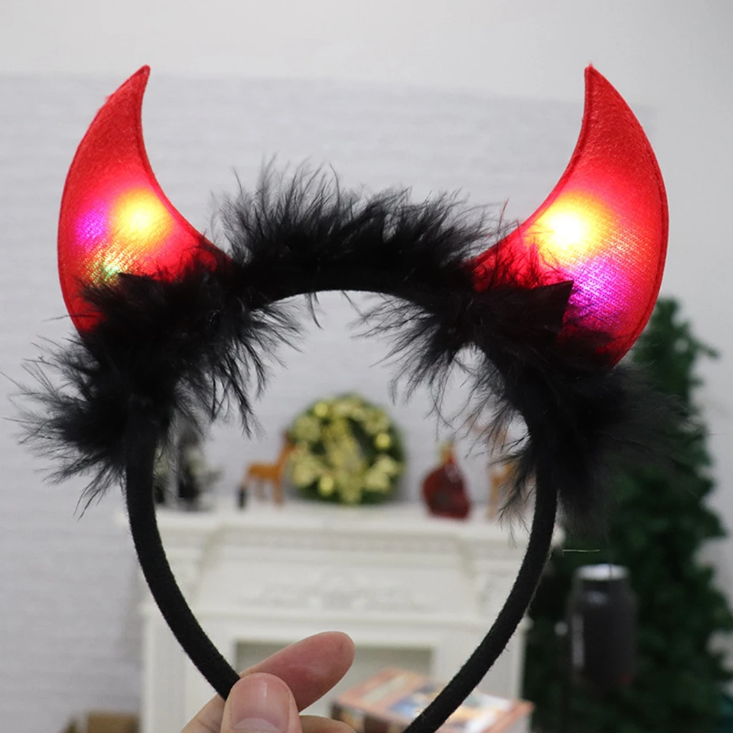 Diadema-con-forma-de-cuernos-y-orejas-de-diablo-para-Halloween ...