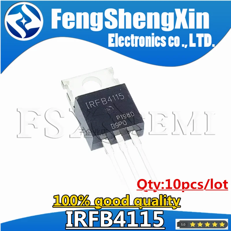 10pcs-lot-IRFB4115PBF-TO220-IRFB4115-4115-TO-220-IC-IRF4115-N-Channel ...