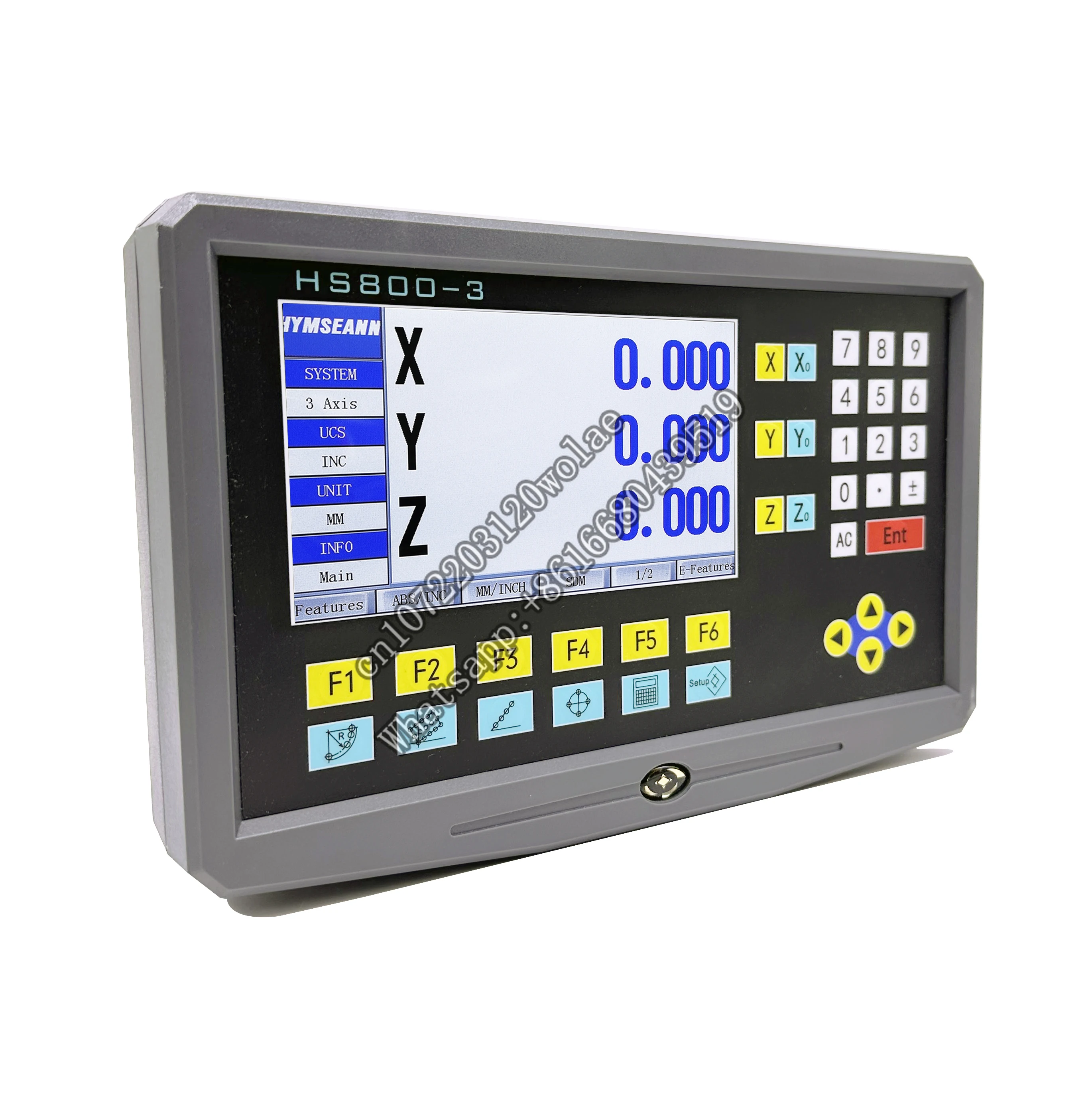 9-Language-LCD-DRO-Kit-Complet-Set-3-Axis-Milling-Turning-Lathe-Grinder ...