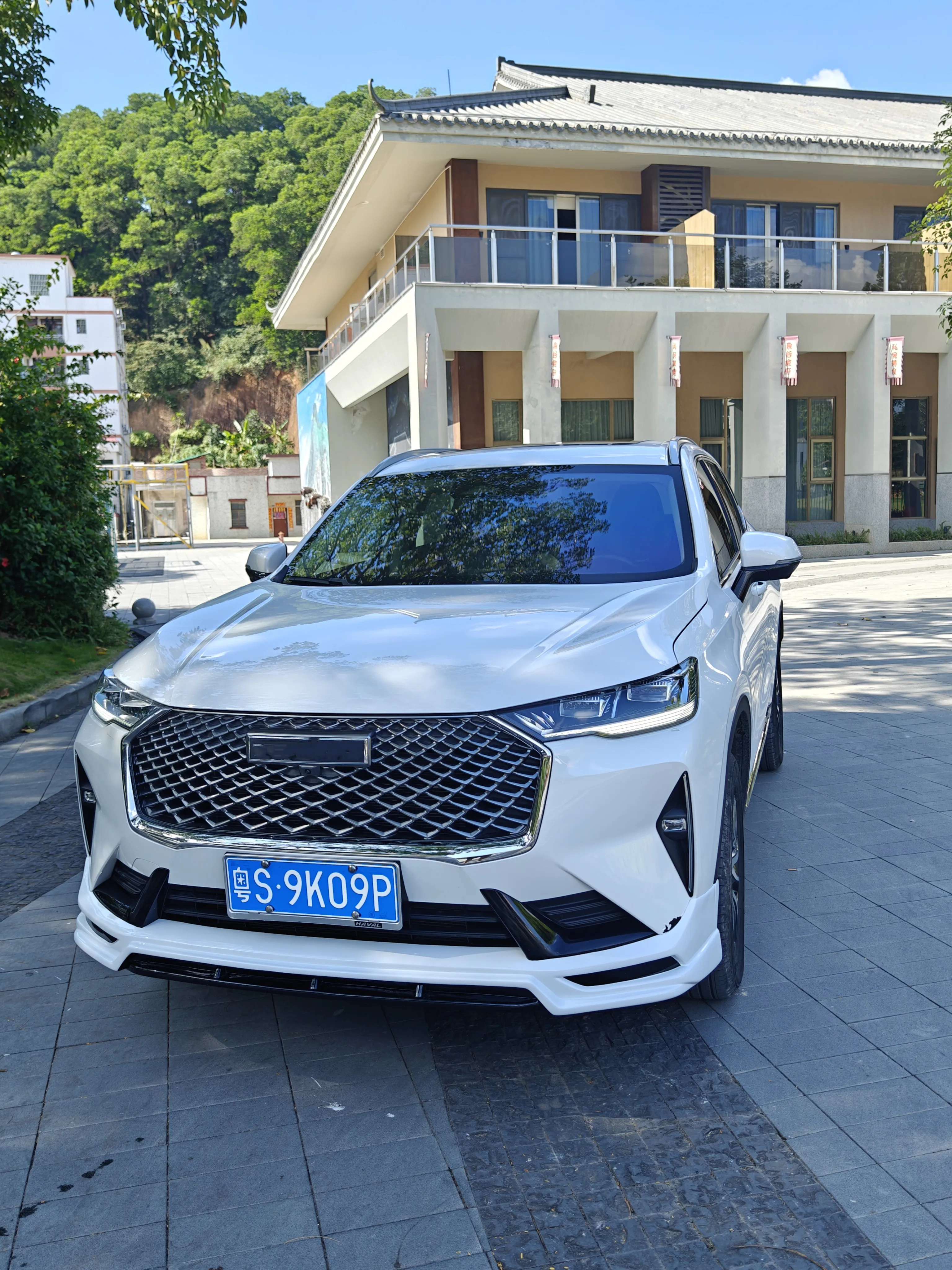 for-Haval-H6-Body-kit-H6-Front-and-rear-lip-side-skirt-spoiler-body-kit ...