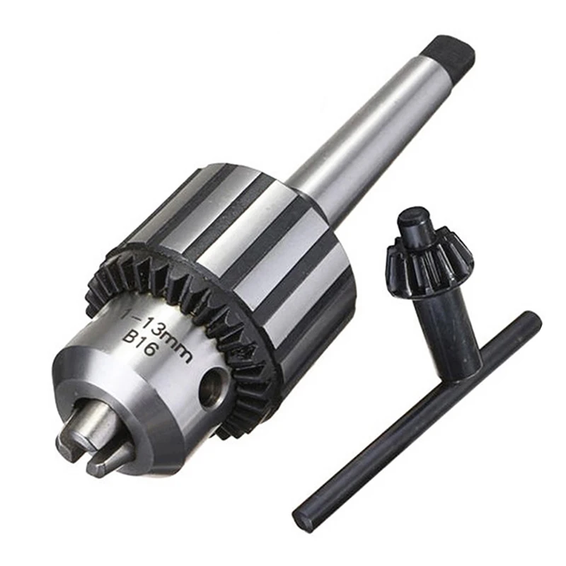 1-2-1-13mm-Drill-Chuck-Super-Heavy-Duty-MT2-Drill-Chuck-with-Chuck-Key ...