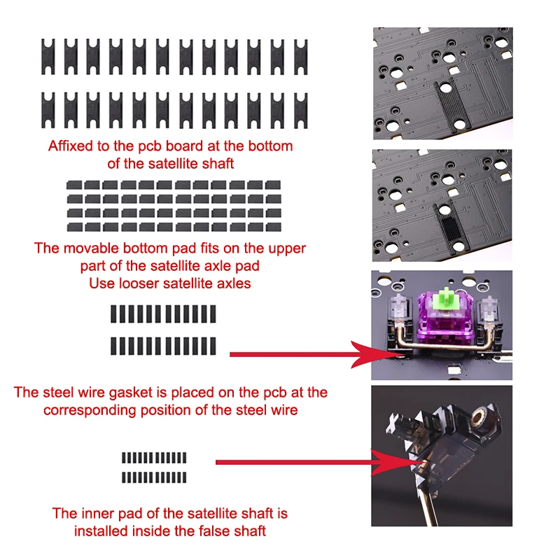 1Set-Complete-Keysporon-Pcb-Repair-Pad-Mechanical-Keyboard-PCB ...