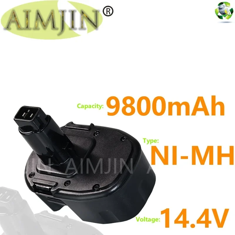 14-4V-9800mAh-Ni-MH-Battery-For-Dewalt-DW9091-DW9094-DC9091-DE9091 ...