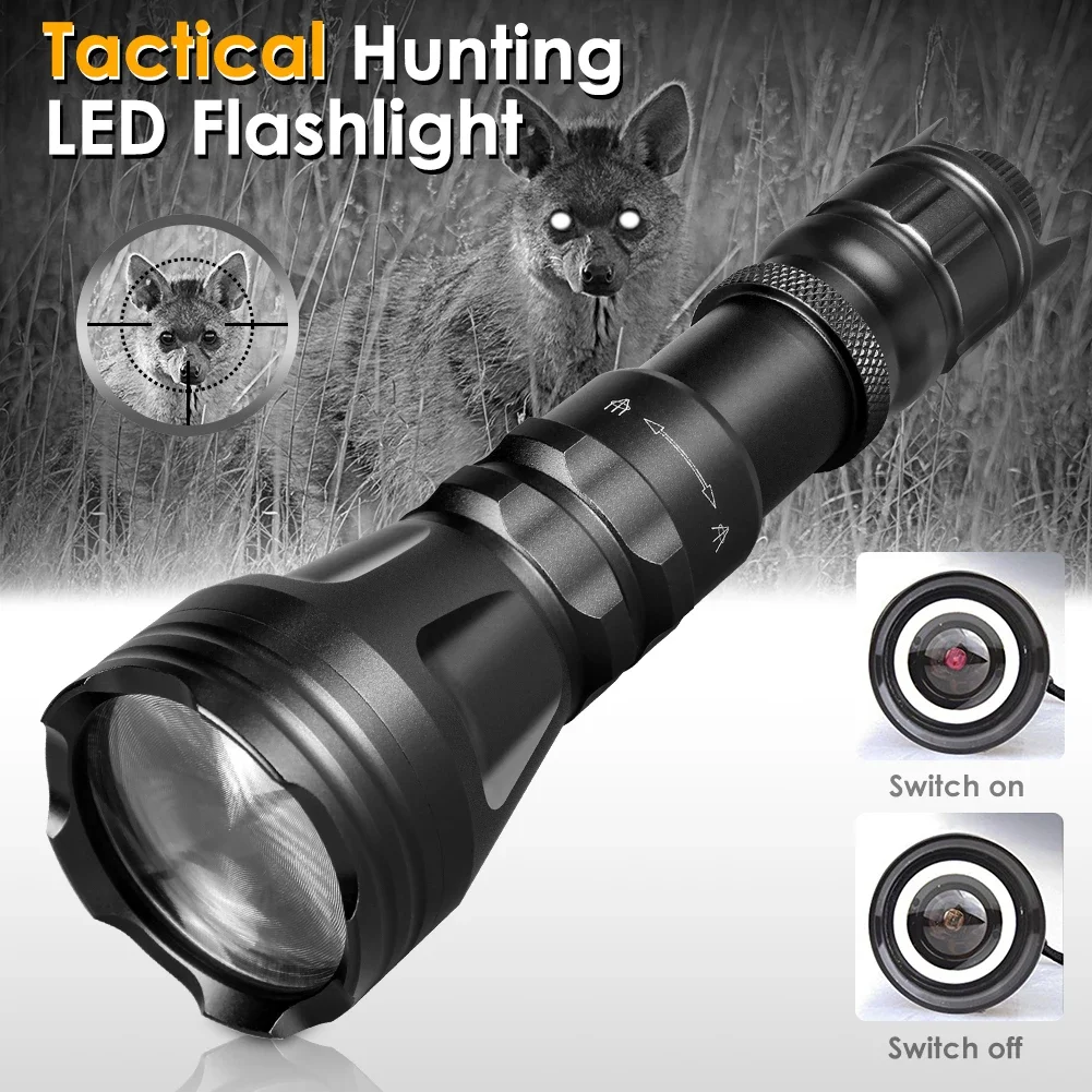 UniqueFire-2001D-Vcsel-940NM-850NM-LED-Hunt-Flashlight-T20-Pro-Zoom ...