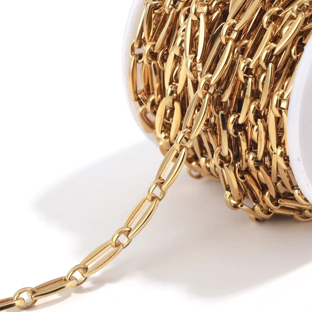 1M-Glod-Stainless-Steel-Cable-Chain-For-Men-Women-Necklace-Bracelet ...