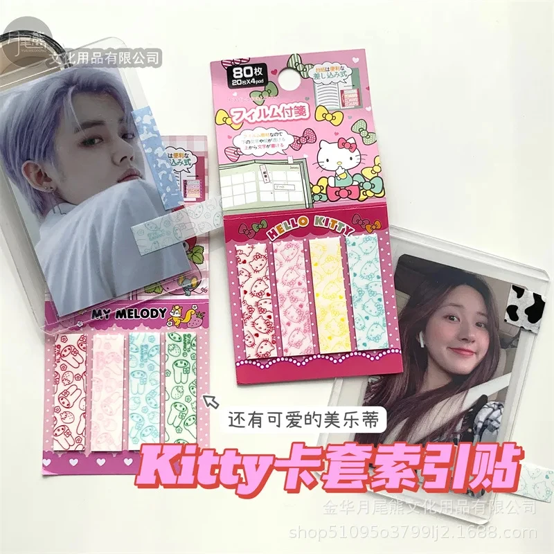 80-Pieces-Sanrio-Sleeve-Index-Sticker-Kawaii-Hello-Kitty-Melody-Trumpet ...