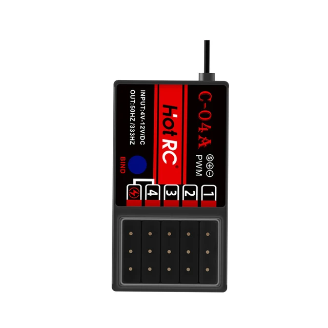 HotRC ARMCORE 32-BT CHIP DS-4A 2.4G 4 Channel Single Hand RC Radio ...