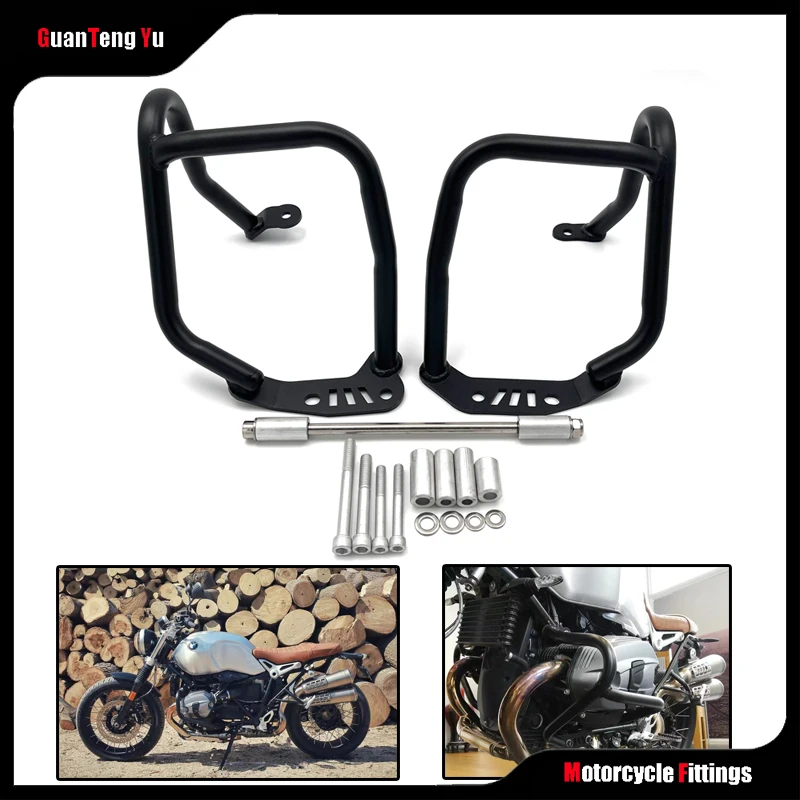 Motorcycle-Highway-Engine-Guard-Crash-Bar-Bumper-Stunt-Cage-Frame ...