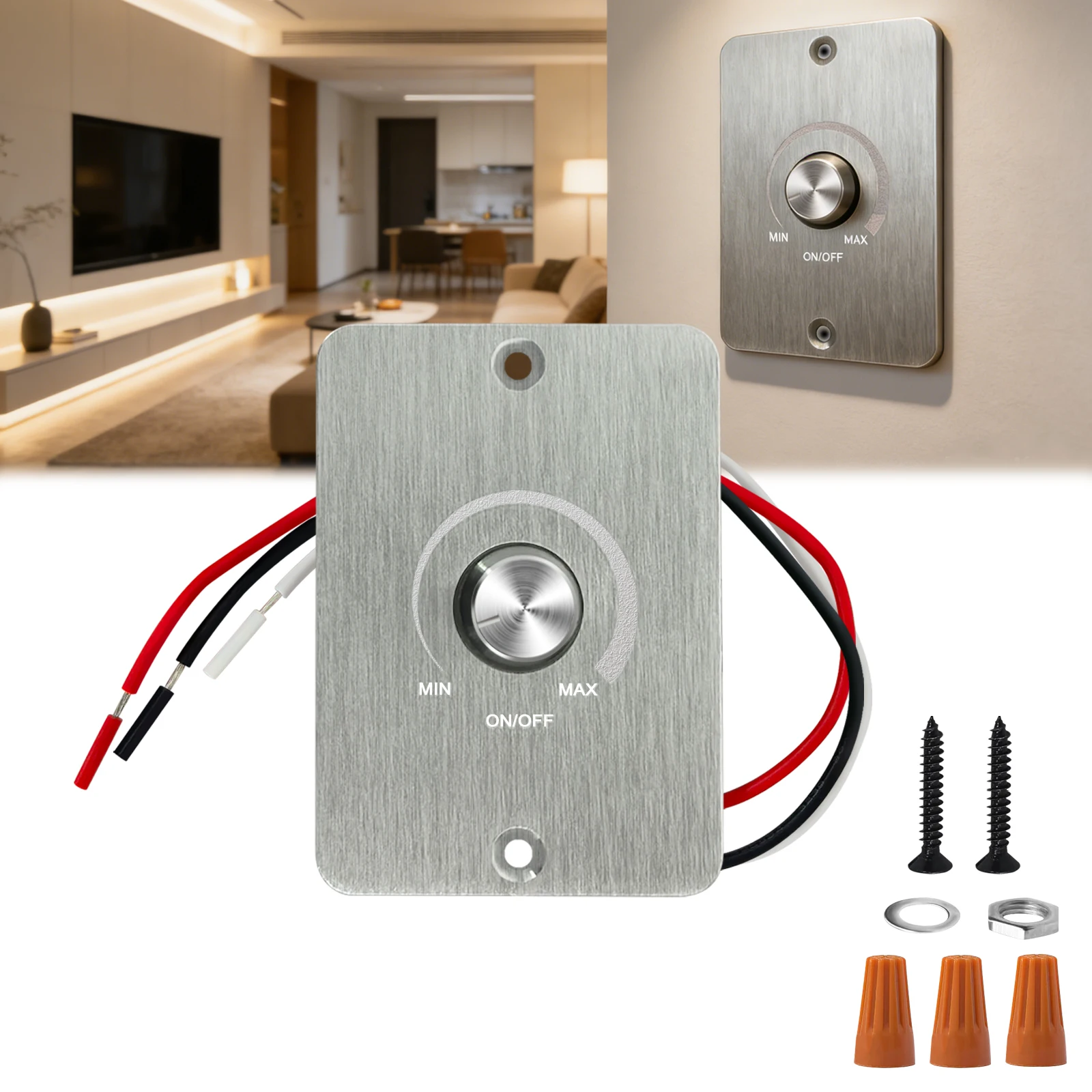12V High Side PWM Dimmer LED Switch for RV Boat Camper Works LED ...