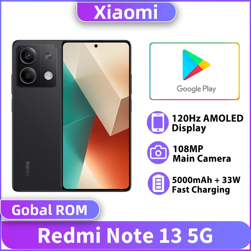 Global-ROM-Xiaomi-Redmi-Note-13-5G-Cellphone-108MP-Main-Camera-120Hz ...
