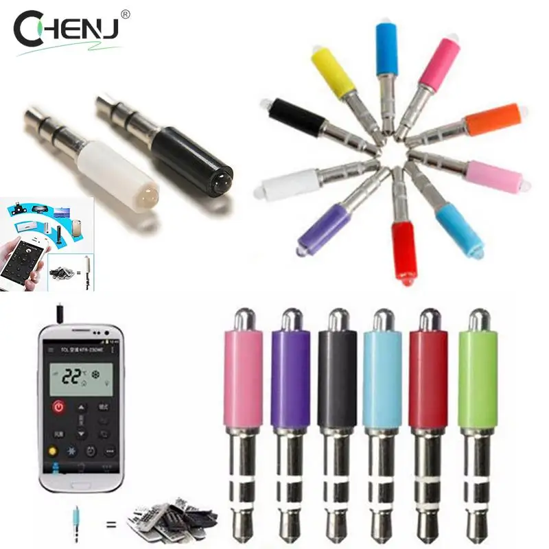 Universal 3.5mm Mobile Phone Smart Infrared IR Remote Control Jack For ...