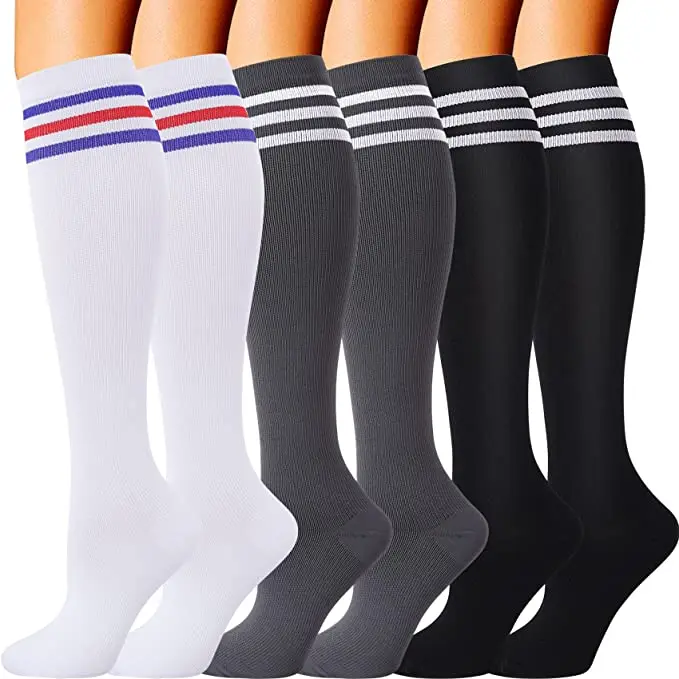 Chaussettes-de-sport-de-compression-pour-hommes-et-femmes-bas-de ...